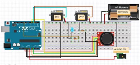 GitHub TSytpp Arduino Ile Joystick Modulu Kullanarak Cift Servo Kontrolu