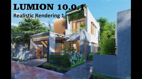 Lumion Rendering Tutorial L D Modeling Exterior YouTube