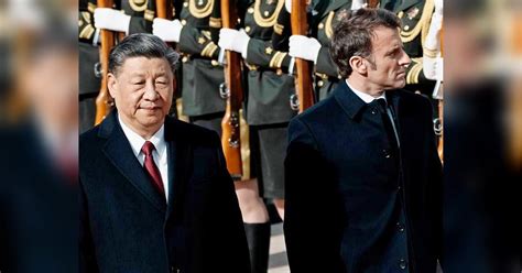 Сі Цзіньпін та Еммануель Макрон у Пекіні обговорили війну Росії проти України «ФАКТИ