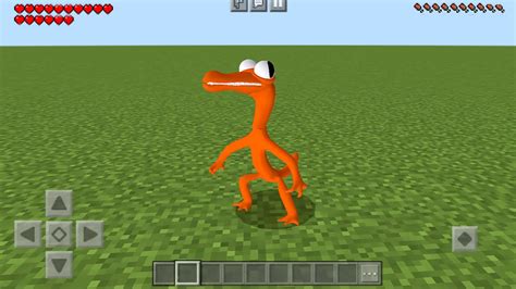 Реалистичный ОРАНЖЕВЫЙ из РАДУЖНЫХ ДРУЗЕЙ мод на Майнкрафт ПЕ Youtube