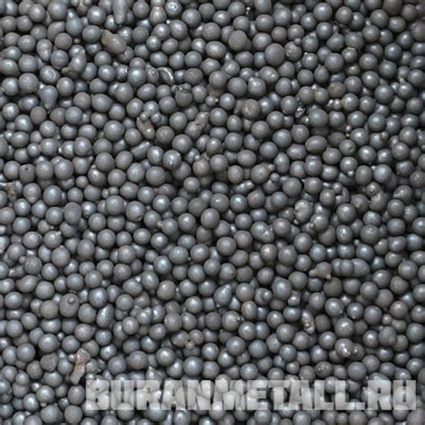 Дробь стальная купить по цене производителя в Екатеринбурге