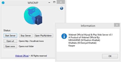 GitHub MEGAMINDMK WNOMP Webnet Official Mysql Php Web Server Panel