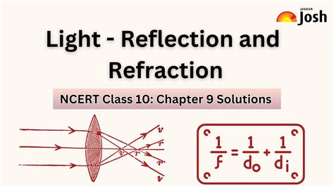 Difference Between Reflection And Refraction Class X Class 10 Light