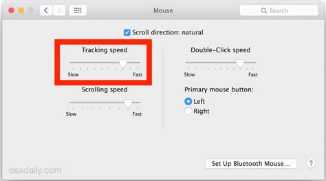 How To Change Mouse Trackpad Speed On Mac