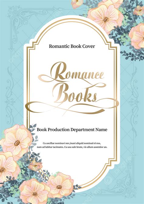 꽃 책 표지 꽃 템플릿 Psd 다운로드 디자인 자료 다운로드
