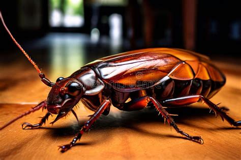 Huge Cockroach A Cockroach The Size Of A Small Mouse Its Speed I Stock Illustration