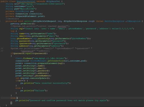 g malleswari on linkedin jee servlets register ervlet html jse sql advancejava…