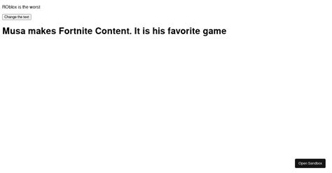 Musas Class Codesandbox