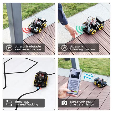 หุ่นยนต์หลบหลีกสิ่งกีดขวางพร้อมกล้องควบคุมด้วยมือถือผ่านapp Esp32 Camera Robot For Arduino Uno