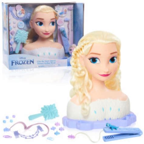Frozen Elsa Deluxe Styling Head Afterpay Available