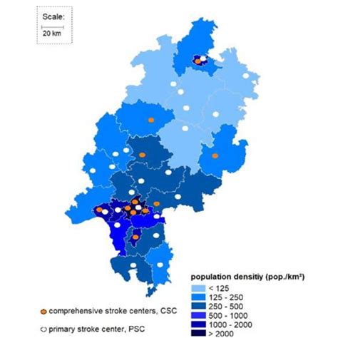 Primary Stroke Centers Psc And Comprehensive Stroke Centers Csc In