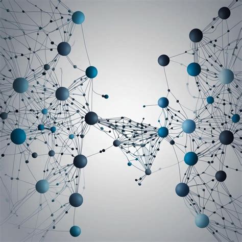 Neural Network Visualization Background Premium Ai Generated Image