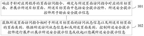 应用页面中的提示方法装置电子设备及存储介质与流程