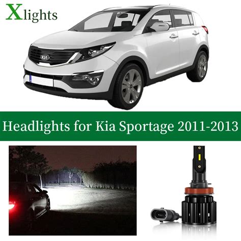 Xlights Bombillas Led Para Faro Delantero De Coche Accesorio De Luz