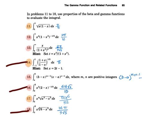 Solved The Gamma Function And Related Functions 85 In