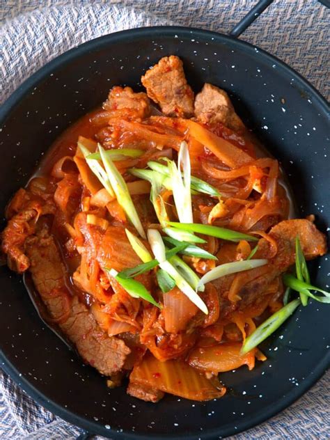 Kimchi Tofu Soup In The Kitch