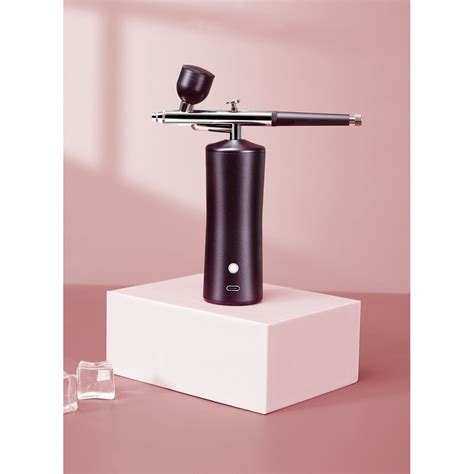 Аерограф за грижа за кожата, С компресор, Ръчна пръскачка, За грим ...