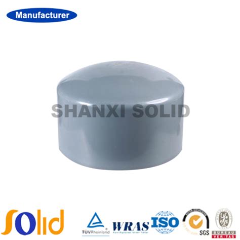 물 공급을위한 Upvc Pvc 파이프 피팅 플라스틱 엔드 캡 의 고품질 물 공급을위한 Upvc Pvc 파이프 피팅 플라스틱 엔드 캡