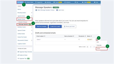 How Do I Delete A Speaker Message Help Center