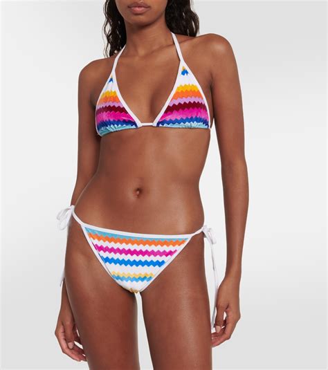 Zig Zag Bikini In Multicoloured Missoni Mare Mytheresa