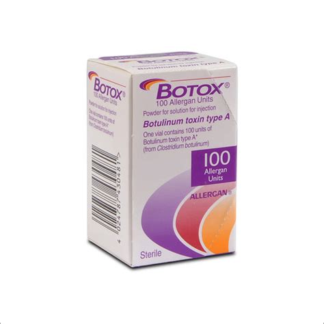 100 Allergan Unit Botulinum Toxin Type A Injection At Best Price In California City Rapid