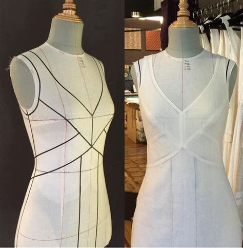 Basic Corset patternmaker patternmaking couture pattern AA Летняя одежда для женщин