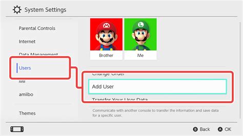 Users Nintendo Switch Support Nintendo