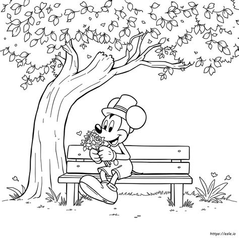 Kostenlose Mickey Mouse Ausmalbilder