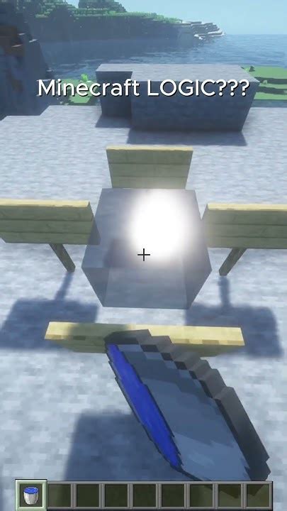 Minecraft Logic 😱💀 Shorts Minecraft Youtube