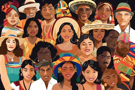 Premium Photo Group Of Mexican People Diversity