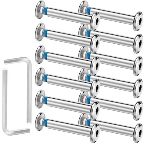 20 Sets Skate Wheel Socket Screw Inline Roller Skate