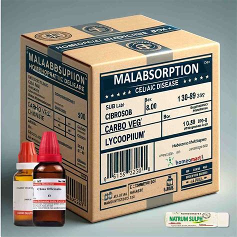 Malabsorption Treatment With Homeopathic Medicines For Celiac Disease