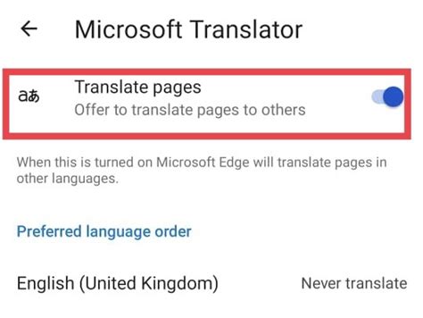 How To Translate A Page On Edge Browser In Android Techschumz