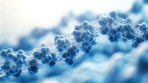 Exploring Molecular Structures Through Advanced Scientific Visualization Stock Image Image Of