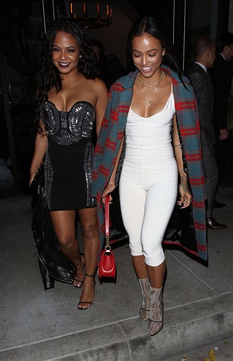 Karrueche Tran At Catch Restaurant In West Hollywood 1216 2016