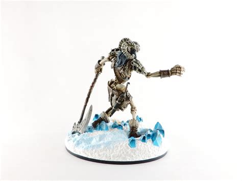 Frost Giant Skeleton Painted Miniature For Dandd Pathfinder Etsy