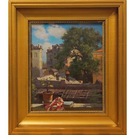 Купить картину Вид из окна в Москве от художника Романов Анатолий