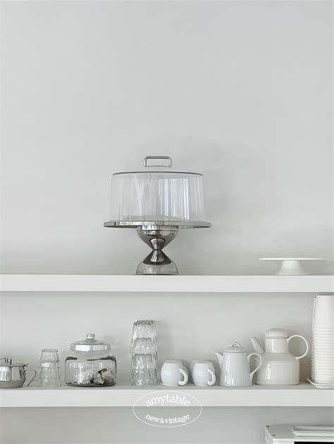 에이미테이블 에이미테이블 카페 스텐 디저트 스탠드와 돔 뚜껑 위시버킷