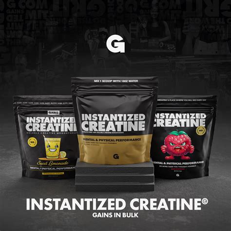 Instantized Creatine Live Gains In Bulk