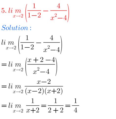 limits and continuity solutions inter maths 1b exercise 8 d maths glow