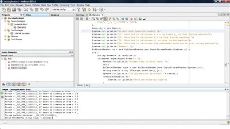 Java J2SE Universal Turing Machine And Multiplication Factorial