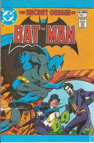 Secret Origin Of Batman Mini Comic Comic Books