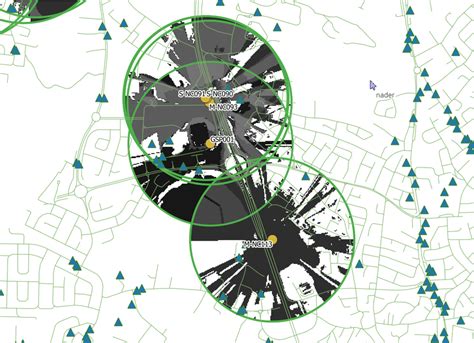 Visibiliy Analysis Billboards And Poi Locations Download Scientific