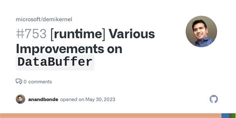 Runtime Various Improvements On DataBuffer Issue Microsoft Demikernel GitHub