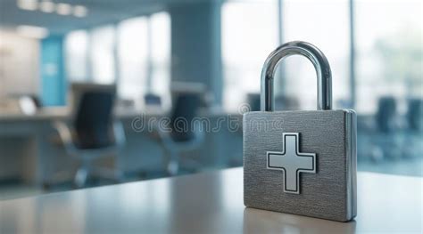 The Importance Of Healthcare Data Security A Padlock Symbolizing Effective Protection Stock