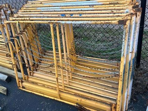 10 Pieces Of Scaffolding Safely Rails Curran Miller Auction And Realty