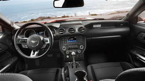 2024 Ford Mustang Base Interior Revealed With Tablet Like Screens