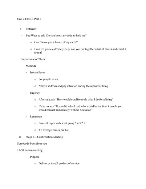Unit 2 Class 4 Part 1 Ian Scharf Unit 2 Class 4 Part 1 I Referrals