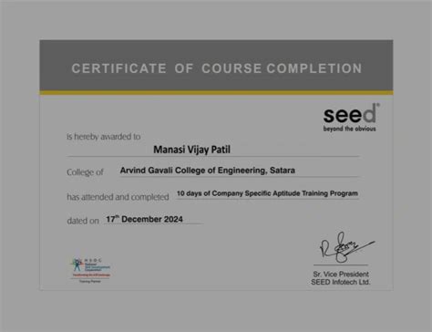 Manasi Patil On Linkedin Aptitudetraining Continuouslearning Seedinfotech Skillsdevelopment