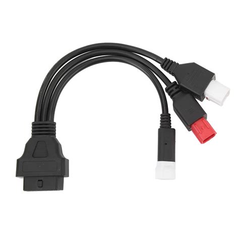 3 in 1 obd diagnostic cable high flexibility plastic plug and play